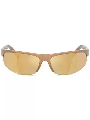 Miu Miu Oversized Sunglasses - Brown