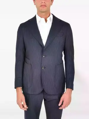 FRANZESE COLLECTION Single-breasted Pinstripe Blazer