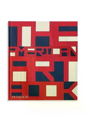 PHAIDON PRESS The American Art Book Hardcover Book - Red