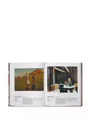 PHAIDON PRESS The American Art Book Hardcover Book - Red