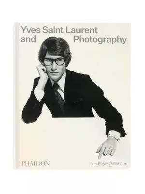 PHAIDON PRESS Yves Saint Laurent And Photography Hardcover Book - Neutrals