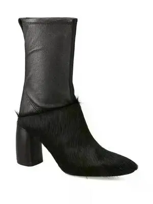 Premiata Ankle Boots With Furry Detail