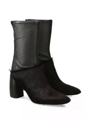 Premiata Ankle Boots With Furry Detail