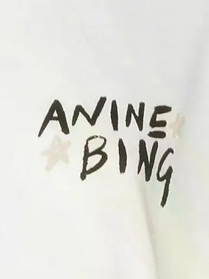 ANINE BING Rear Lettering T-shirt