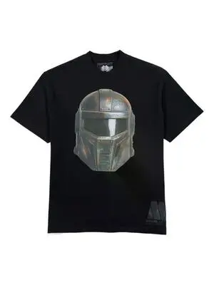 M4MADDMAXX Helmet-graphic T-shirt