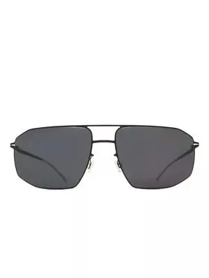 Mykita Santeri Geometric-frame Sunglasses - Black