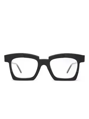 KUBORAUM Geometric-frame Eyeglasses - Black