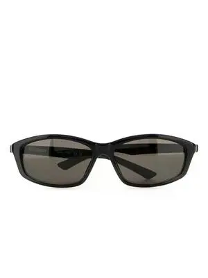 Balenciaga Logo-print Sunglasses - Black
