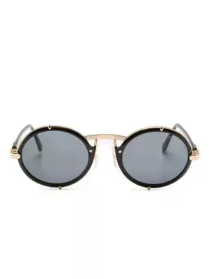 Cazal 644 Round-frame Sunglasses