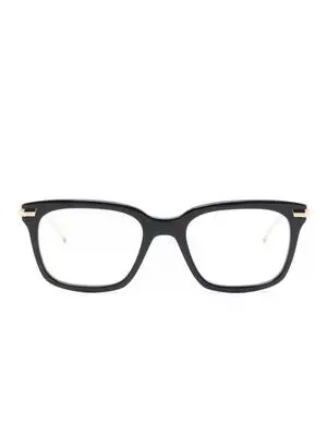 Thom Browne Rectangle-frame Eyeglasses - Black