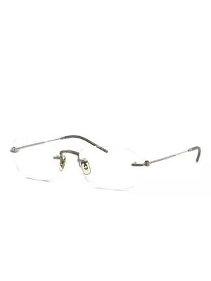 Oliver Spencer Tk-10 Rectangle-frame Eyeglasses - Gold