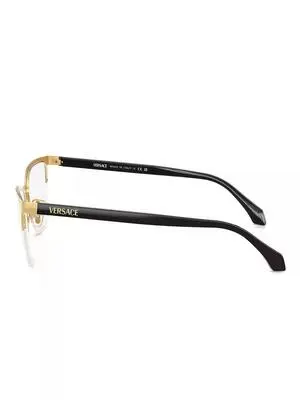 Versace Cat-eye Frame Glasses - Gold