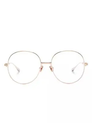 Valentino Garavani V-stud Iii Eyeglasses - Pink