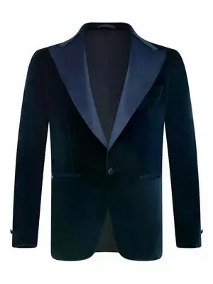 FRANZESE COLLECTION Peak-lapels Velvet Blazer