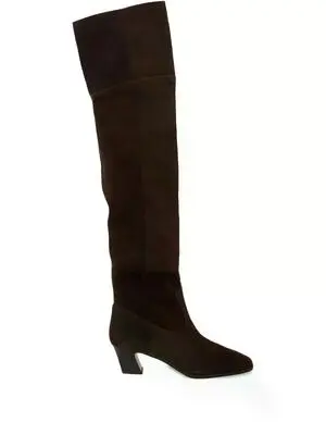 AQUAZZURA 50mm Nomad Square-toe Boots