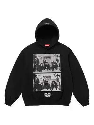 Supreme X Wu-tang Clan Graphic-print Hoodie