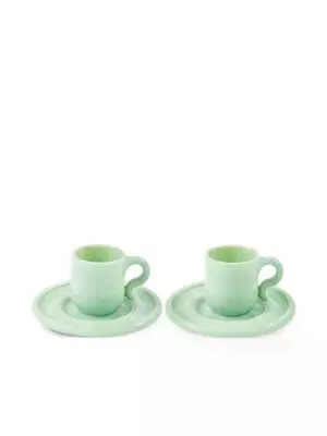 POLSPOTTEN Gobi Espresso Cups - Green