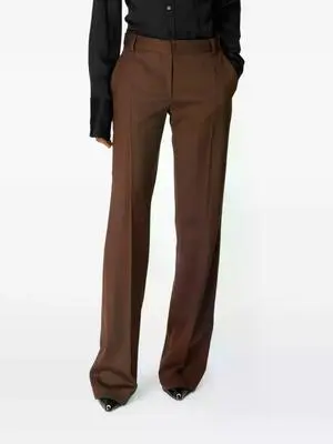 MARINE SERRE Virgin-wool Tailored Trousers