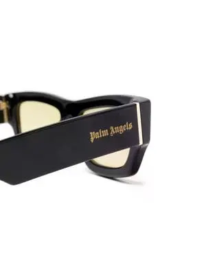 Palm Angels Auberry Sunglasses - Black
