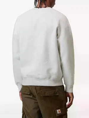 Carhartt Work In Progress Melange Cotton Sweatshirt - Grey