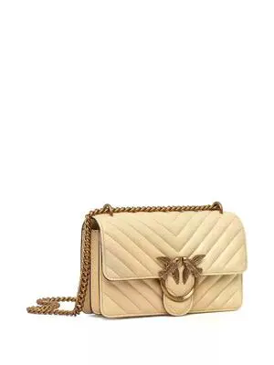 Pinko Mini Love One Chevron Crossbody Bag
