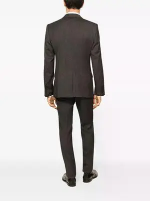 Dolce & Gabbana Peak-lapels Straight-leg Single-breasted Suit - Black