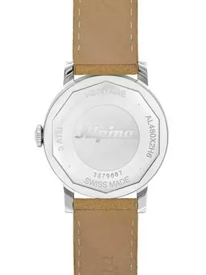 ALPINA Heritage 34mm Timepiece - White