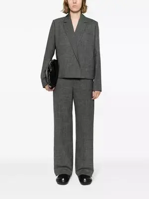 Loewe Straight-leg Wool Tailored Trousers