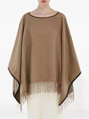 FERRAGAMO Fringe Hem Cape