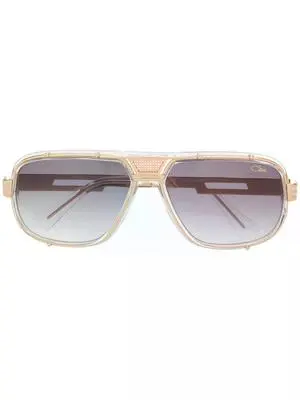Cazal Pilot-frame Sunglasses - Gold