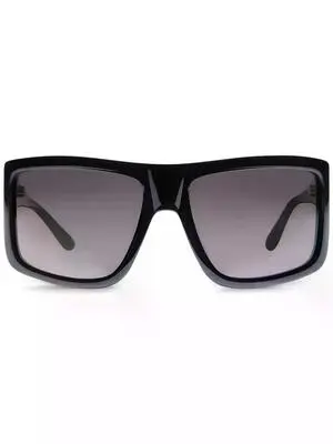 COURREGES Shock 2 Sunglasses - Black