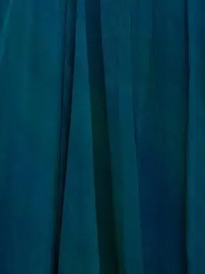 Chloé Ruffled Silk Dress - Green