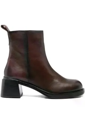 CAFÈNOIR 50mm Pull-tab Block-heel Boots