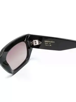 GIGI STUDIOS Natalie Rectangle-frame Sunglasses