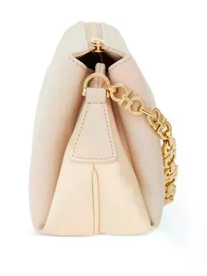 FERRAGAMO Gancini Chain Strap Mini Bag - Neutrals