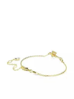 SWAROVSKI Idyllia Flower Charm Bracelet - Gold