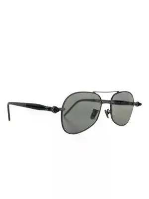 KUBORAUM P75 Pilot-frame Sunglasses - Grey