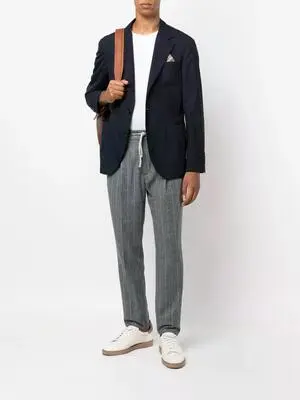 Brunello Cucinelli Stripe-pattern Straight Trousers
