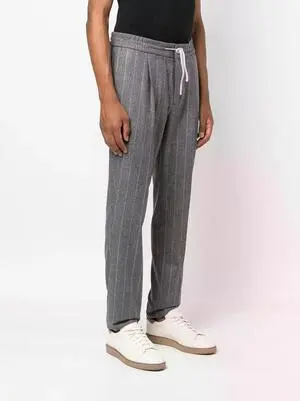 Brunello Cucinelli Stripe-pattern Straight Trousers