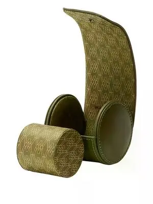 Wolf Single Watch Roll - Green