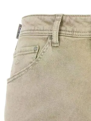 Jacob Cohen Scott Jeans With Logo Patch - Neutrals