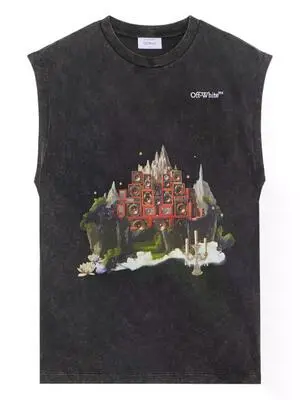 Off-White Landscape Arrow Tank Top