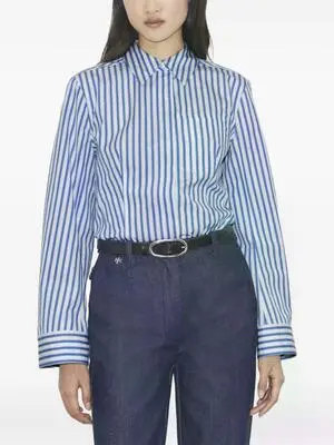 Tory Burch Bell-sleeve Cotton Shirt