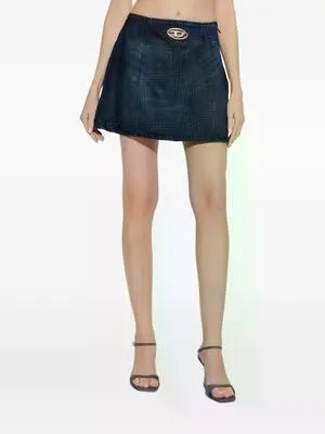 DIESEL® De-sweny-s1 Denim Mini Skirt