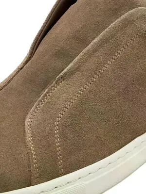 FORSA Charlie Suede Slip-on Sneakers - Neutrals