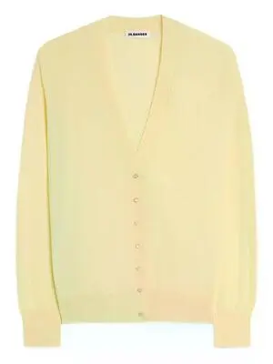 JIL SANDER V-neck Knit Cardigan