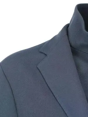 Eleventy Zip Button Blazer - Blue