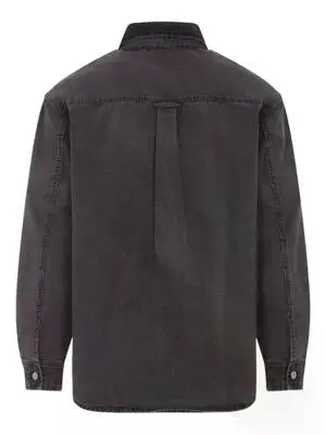 Carhartt Work In Progress Corduroy-collar Pocket Jacket - Black