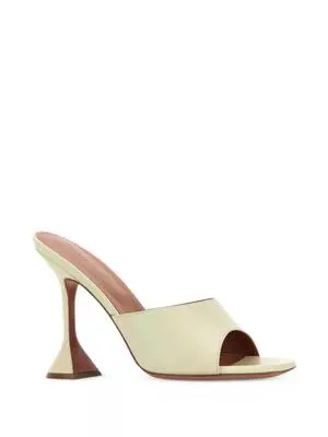 Amina Muaddi 95mm Lupita Square-toe Sandals