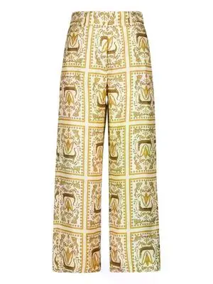 PAULA Houndstooth Check Trousers